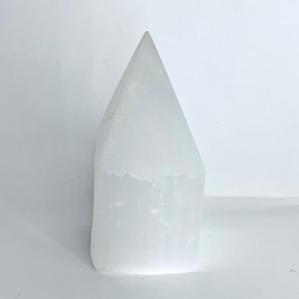 Selenite Cuboid Point Approx 10x4cm • Chalmers Gems